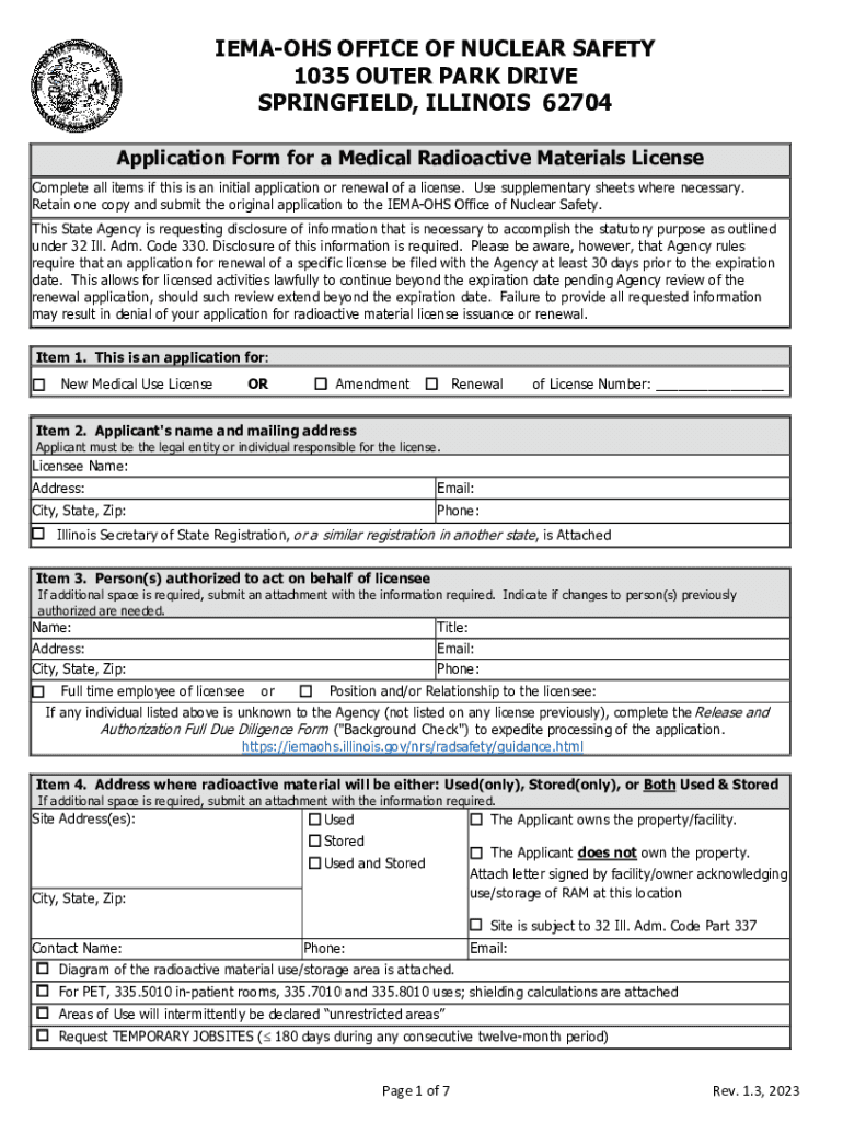 Fillable Online Suggested state regulations for control of radiation ...