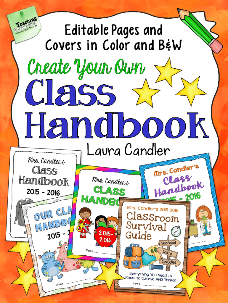Fillable Online How to Create a Class Handbook that Rocks! Fax Email ...
