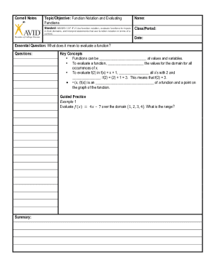 Fillable Online How to Use and Interpret Function Notation- YouTube Fax Email Print - pdfFiller