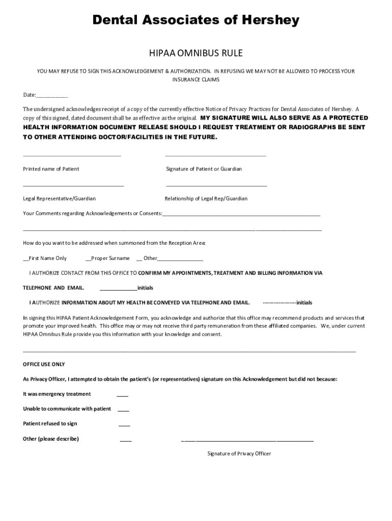 Fillable Online Ready to use HIPAA patient and employee forms Fax Email ...