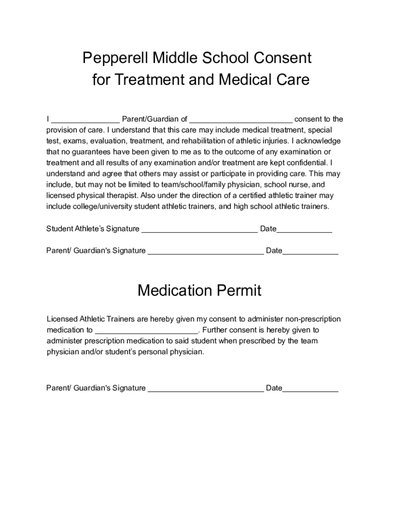 Fillable Online Understanding School Medical Consent Forms Fax Email ...
