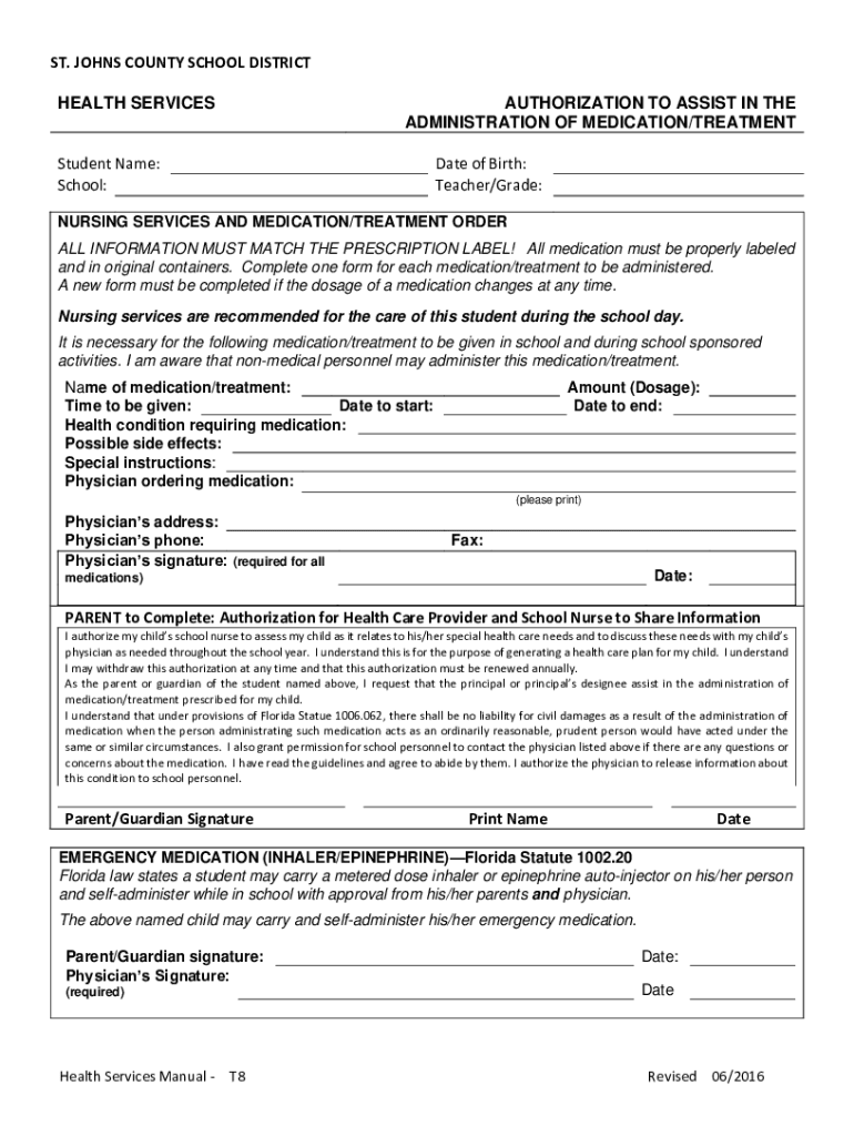Fillable Online Authorization-to-Assist-in-the-Administration-of ...