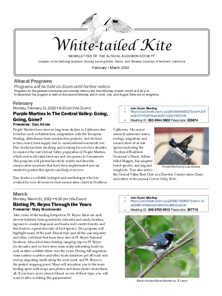 Fillable Online White-Tailed Kite - Facts, Diet, Habitat & Pictures on ...