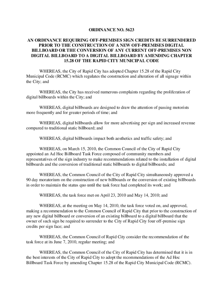 Fillable Online archive rcgov On-Premises and Off-Premises Signs: An Update from the ... Fax ...