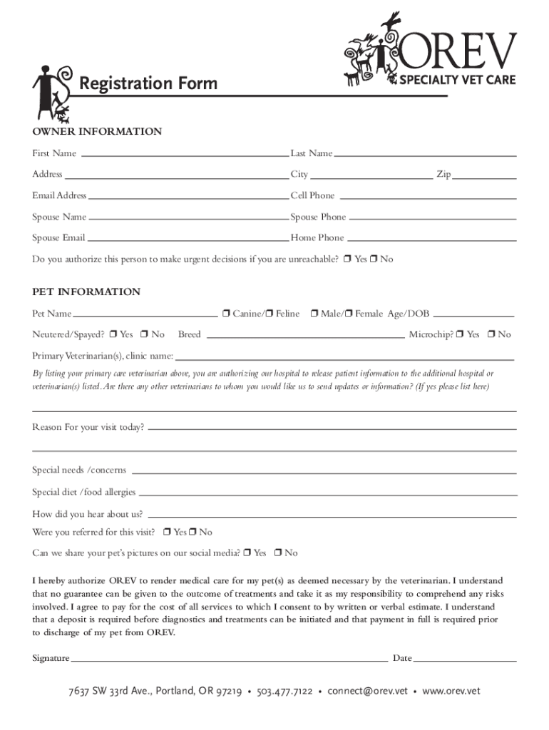 Fillable Online Owner Authorization Form (PDF) Fax Email Print - pdfFiller