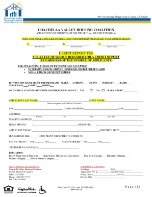 Fillable Online Civic Solutions: The Self-Help Housing Program Brings ...