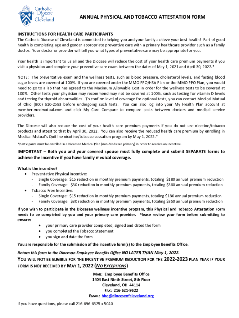 Fillable Online Tobacco attestation form Fax Email Print - pdfFiller