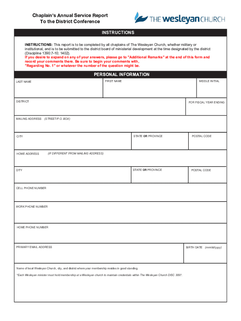 Fillable Online The United States Army chaplaincy Fax Email Print ...