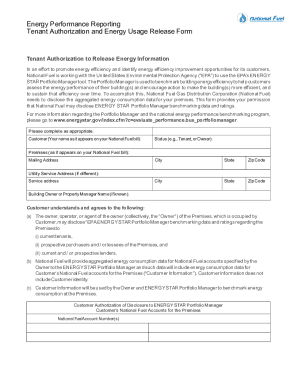 Fillable Online Tenant Authorization Form Fax Email Print - pdfFiller