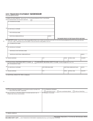 Fillable Online Fillable ucc-1 form - Forniture House Fax Email Print ...