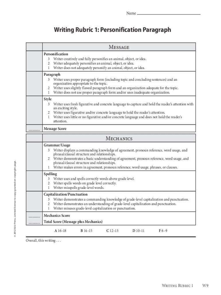 Fillable Online Personification Examples, Definition and Worksheets Fax ...