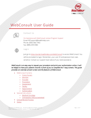 Fillable Online Introducing HealthHelp Pre-Authorization Process Fax ...