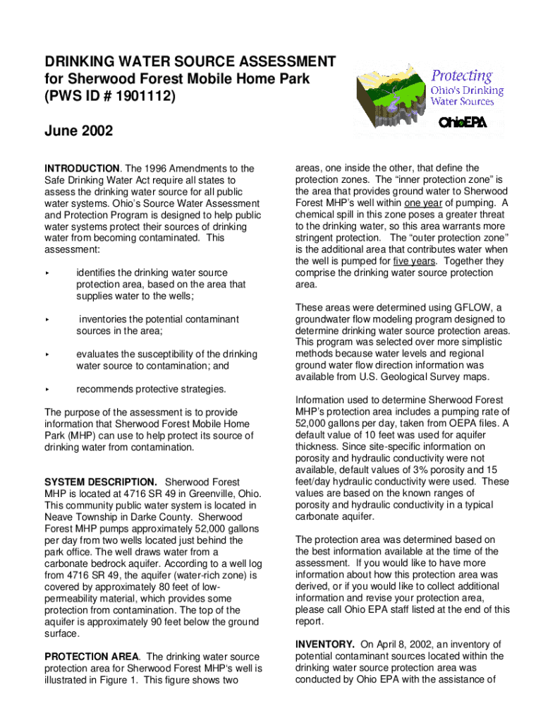 Fillable Online wwwapp epa ohio Groundwater-Constituent-Impacts-and ...