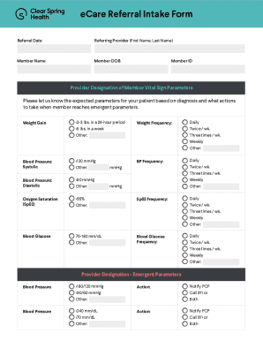 Fillable Online Adult Enhanced Care Management Provider Referral Form ...