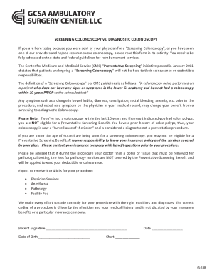 Fillable Online Colon cancer screening: Weighing the options Fax Email ...