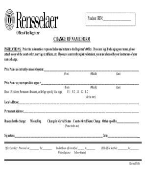 Fillable Online CHANGE OF GRADE FORM Fax Email Print - pdfFiller