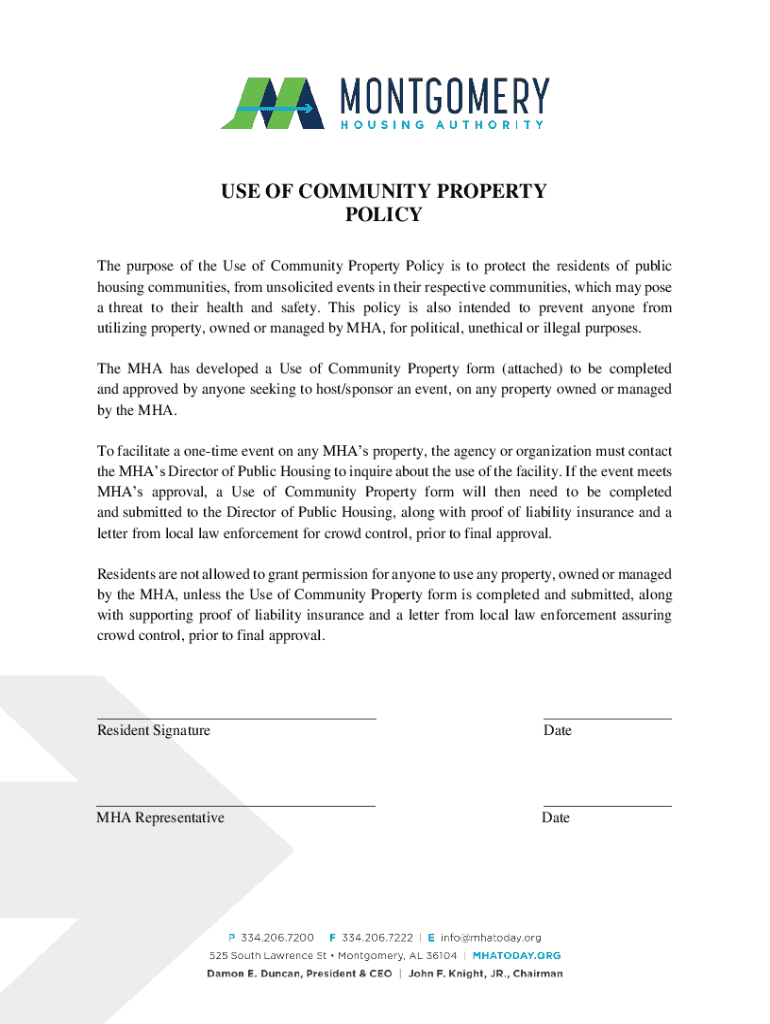 Fillable Online Community Property Meaning, and When and Where It ...