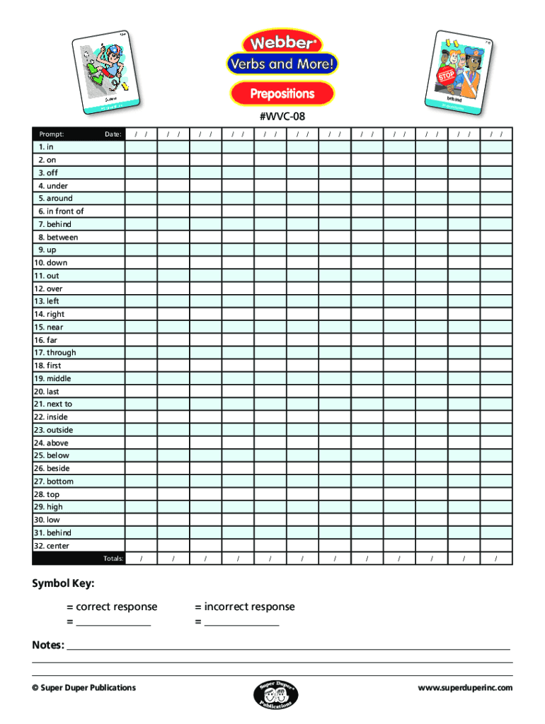 Fillable Online Prepositions - TIP Sheets Fax Email Print - pdfFiller