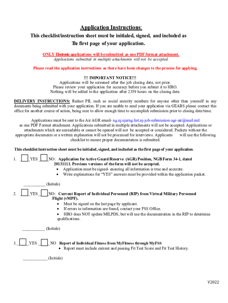Fillable Online ACTIVE GUARD RESERVE (AGR) ANNOUNCEMENT 72- ... Fax Email Print - pdfFiller