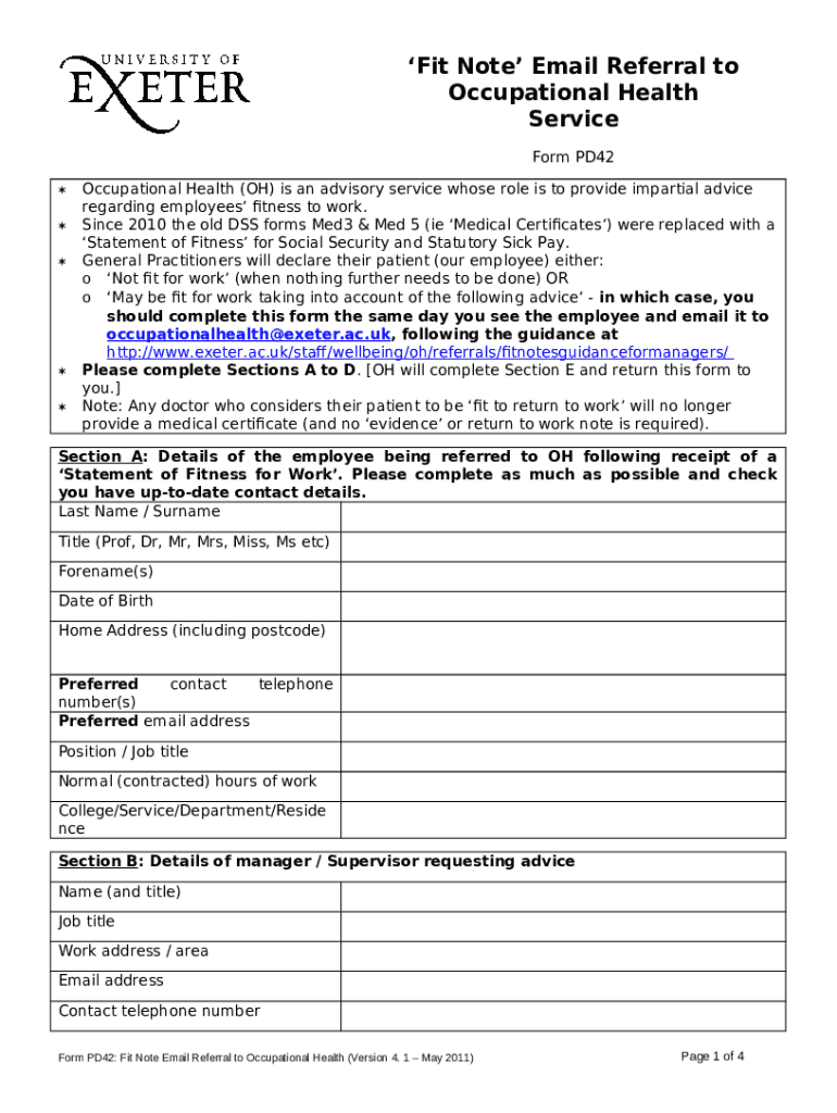 So, you've been referred to occupational health - Smart Clinic Doc ...