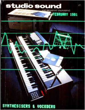 Fillable Online Broadcast, Sound, and Video Technicians Fax Email Print ...