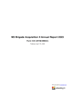 Fillable Online M3-Brigade Acquisition II Corp. Form DEFA14A Filed 2022 ...
