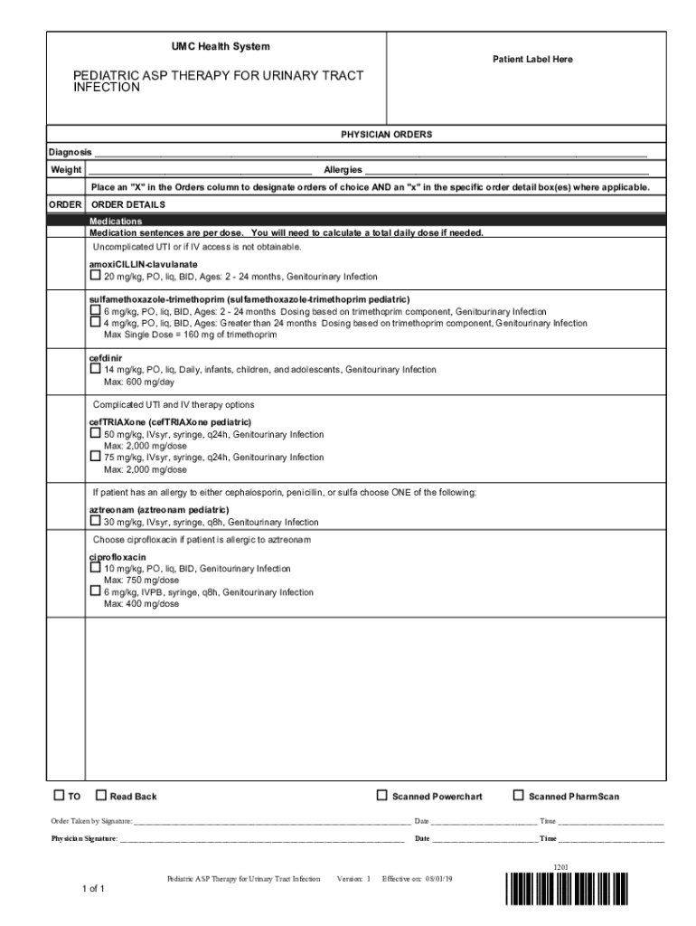 Fillable Online Pediatric ASP Therapy for Cellulitis Skin and Soft ...