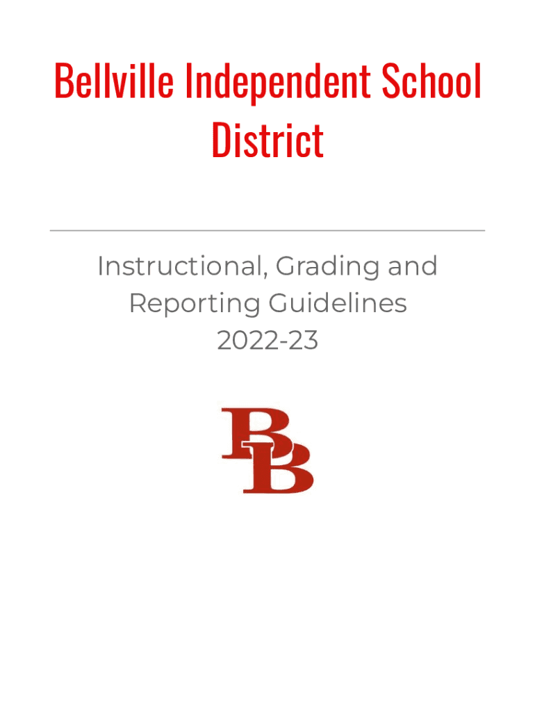 Fillable Online bisd expectations for the grading and reporting of ...
