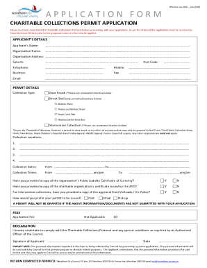 Fillable Online Charity Application Resources Fax Email Print - pdfFiller