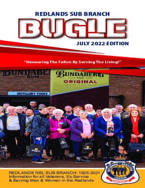 Fillable Online Returned Services League Of Australia (Qld Branch ...