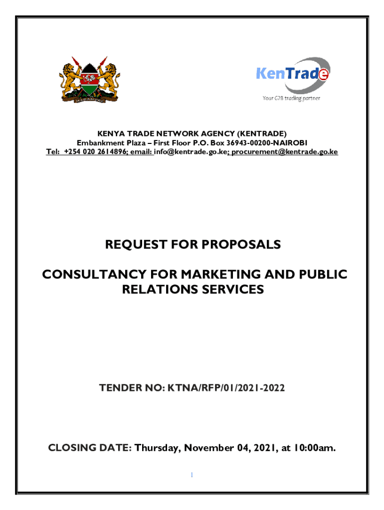 Fillable Online TENDER ADVERTISEMENT NATIONAL OPEN TENDER Fax Email ...