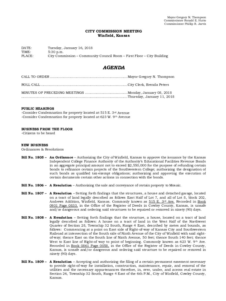 Fillable Online -Consider Condemnation for property located at 515 E ...