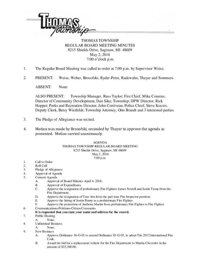 Fillable Online Hopper; Parks and Recreation Director, John Corriveau ...