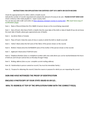 Fillable Online Birth Certificates - Pennsylvania Department of Health ...