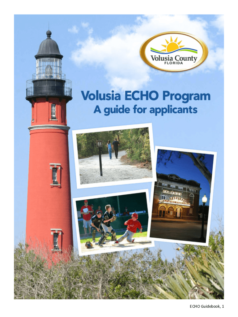 Fillable Online ECHO Guidebook Fax Email Print - pdfFiller