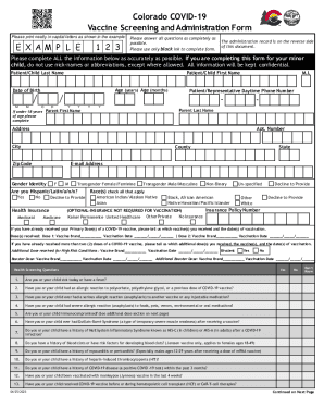Fillable Online covid-19-vaccine-administration-form- ... Fax Email ...