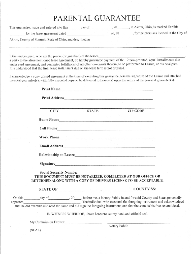 Fillable Online Summit County Ohio Legal Forms Fax Email Print - pdfFiller