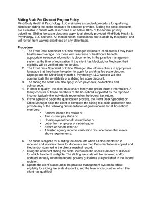 Fillable Online RHS-Application-for-Sliding-Scale-Fee-Discount-Program ...