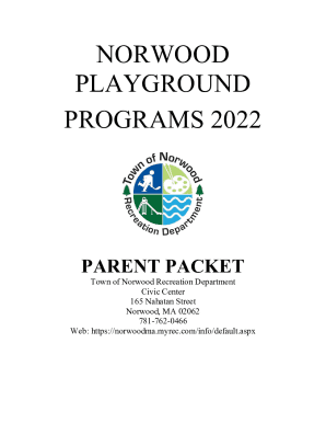 Fillable Online PLAYGROUND Fax Email Print - pdfFiller