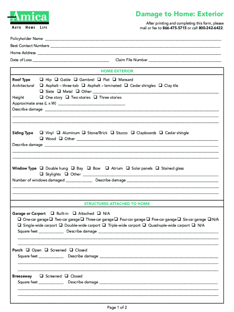 Fillable Online Report A ClaimArlington Mutual Insurance Company Fax Email Print - pdfFiller