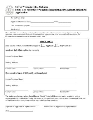 Fillable Online City Council authorizes new small cell structures Fax Email Print - pdfFiller