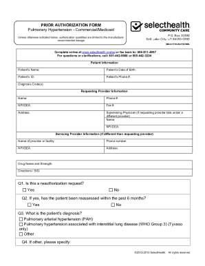 Fillable Online Preauthorization Forms and Lists Fax Email Print ...