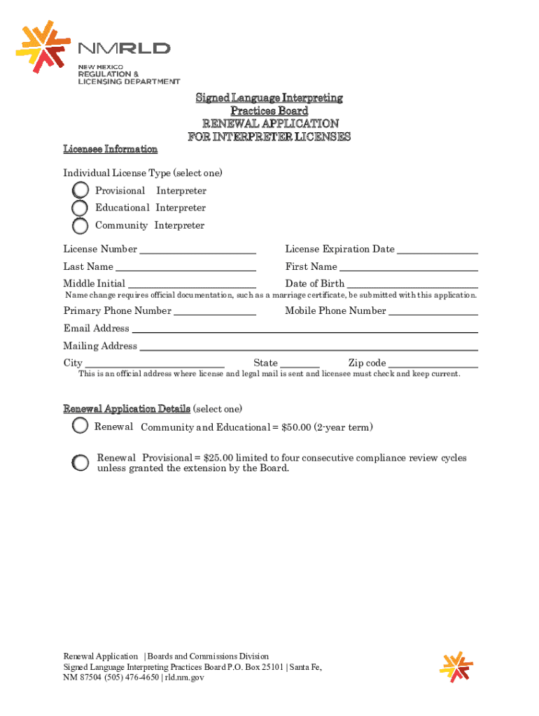 Fillable Online ASL/English Interpreting I Proficiency Certificate Fax Email Print - pdfFiller