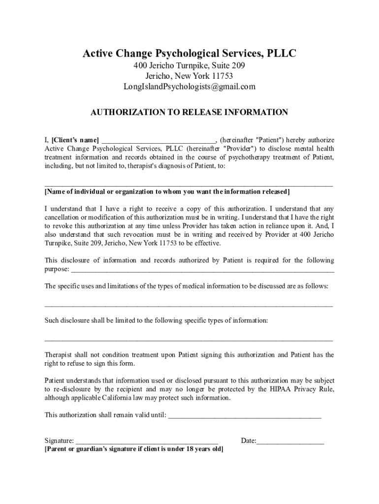 Fillable Online ACPS Authorization to Release Information 2022 email version Fax Email Print ...