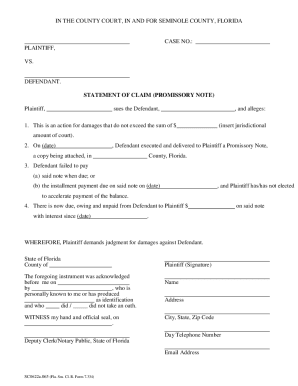 Fillable Online Small Claims - Rules Fax Email Print - pdfFiller