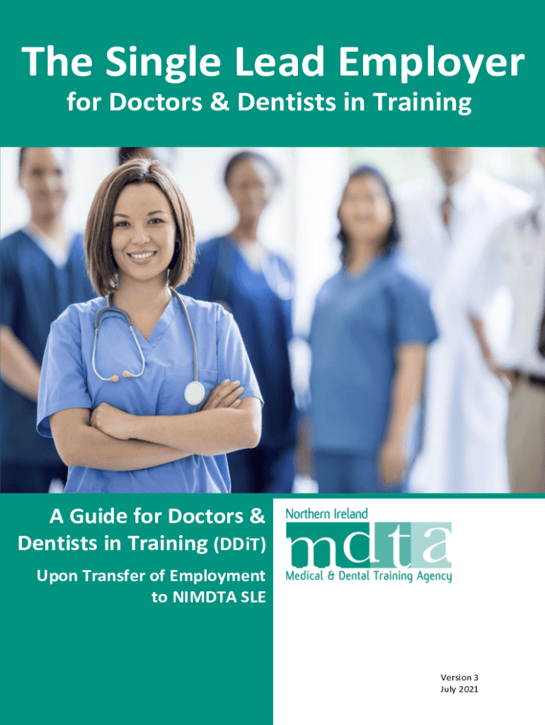 Fillable Online Lead Employer - NHS Wales Shared Services Partnership ...