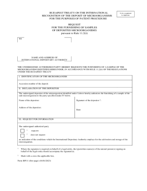 Fillable Online Form BP/11 Fax Email Print - pdfFiller