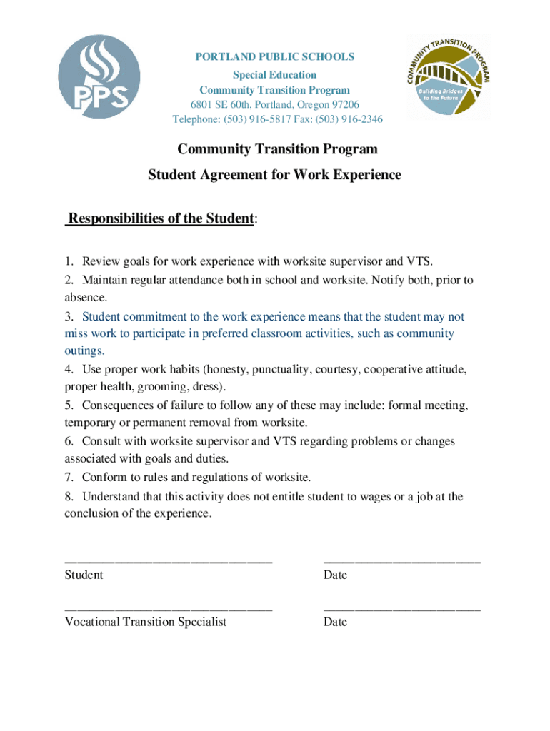 Fillable Online Community Transition Program at Green Thumb Fax Email ...