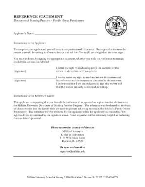 Fillable Online How To Write a Nursing Reference Letter: The Basics Fax ...