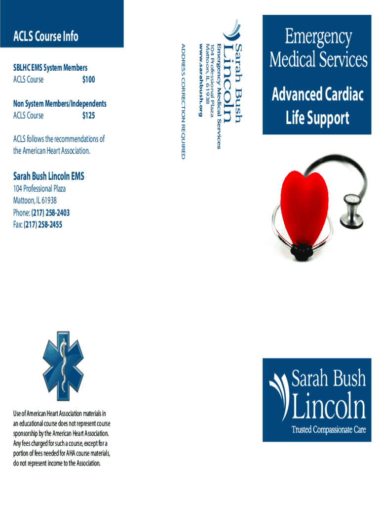 Fillable Online Advanced Cardiac Life Support Fax Email Print - pdfFiller